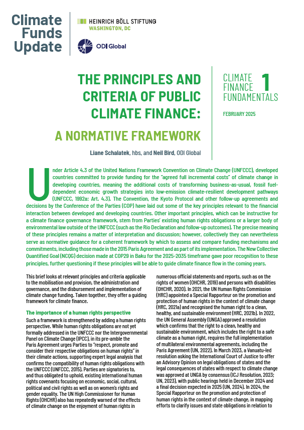 Climate Finance Fundamentals - Climate Funds Update