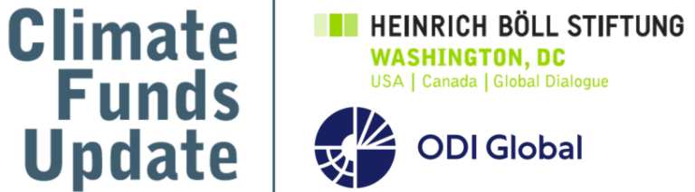 Global Climate Change Alliance - Climate Funds Update